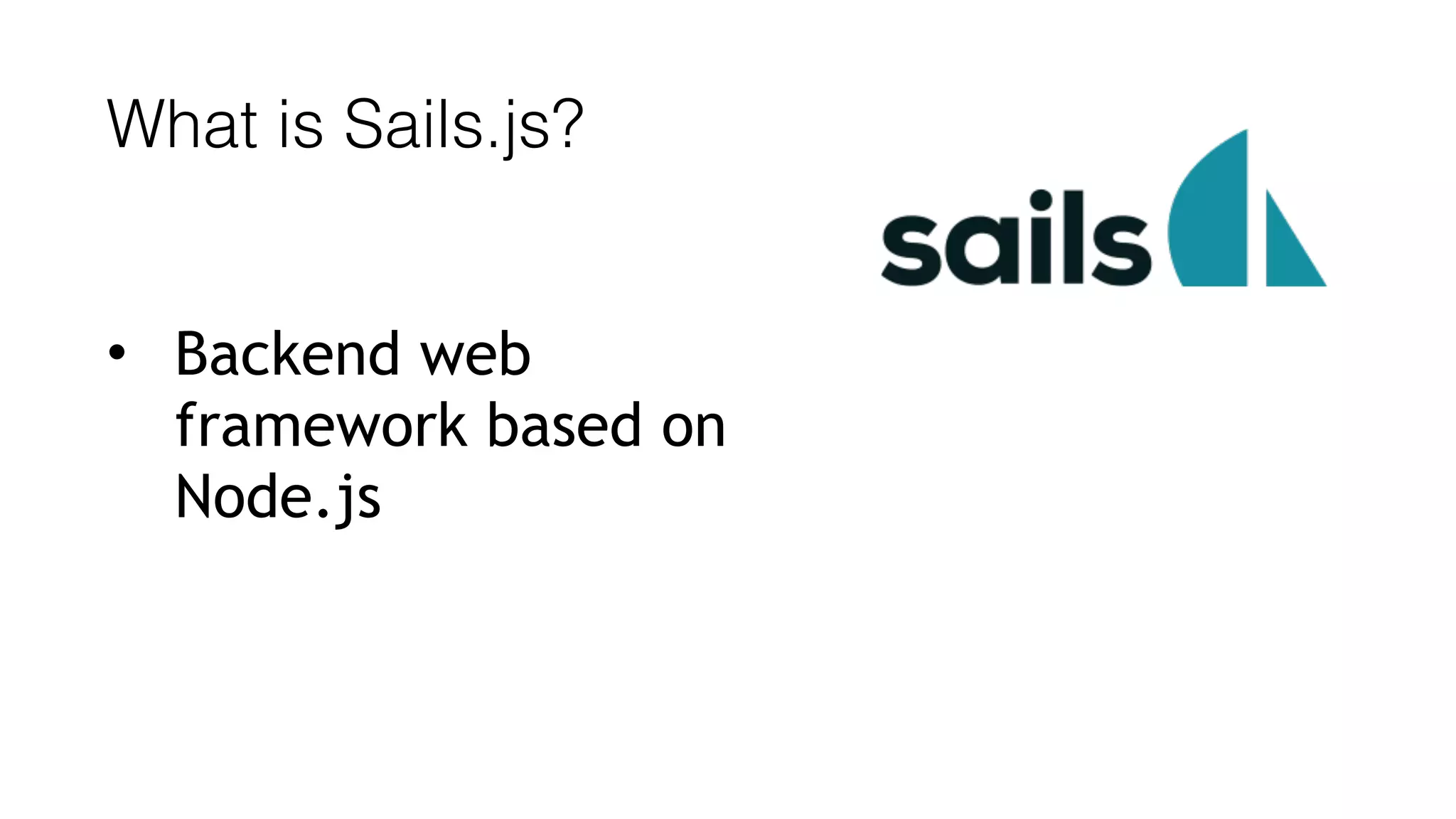 Sails.js