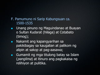 Sailud saraya at kampong | KEY