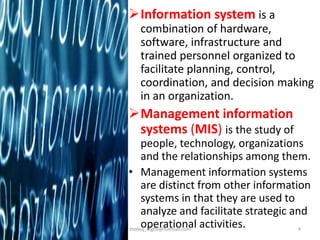 Management Information System and Value chain | PPTX