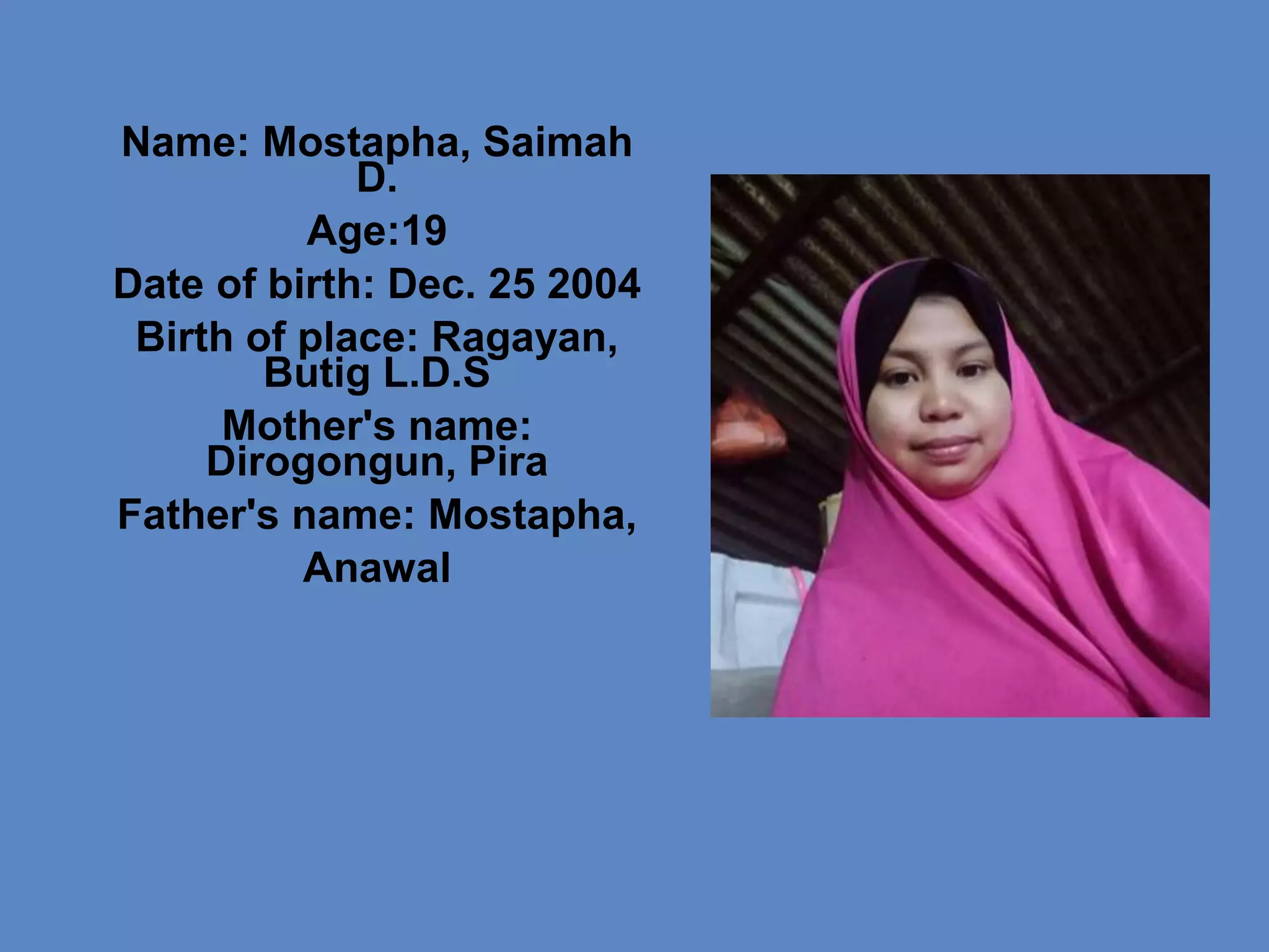 Saimah's Biography-WPS Office.pptx