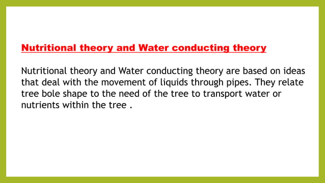 Tree form factor forestry ppt agroforestry | PPTX