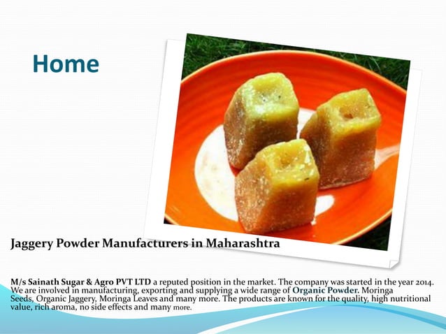 Jaggery Market in Maharashtra | PPTX
