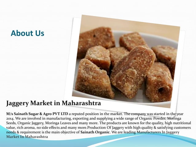 Jaggery Market in Maharashtra | PPTX
