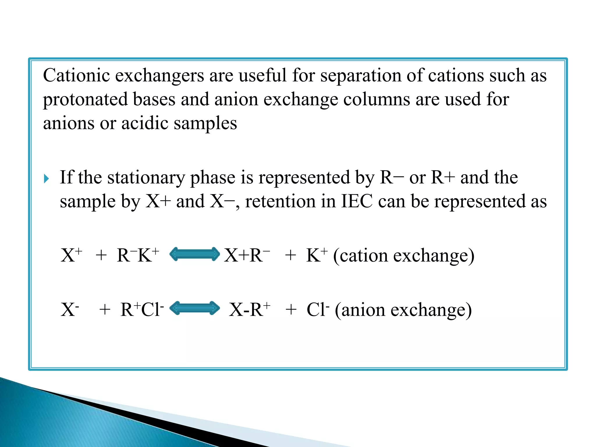ION EXCHANGE CHROMATOGRAPHY | PPTX