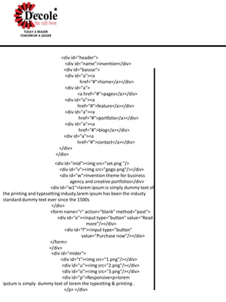 BCA 1st year Html/css file | PDF