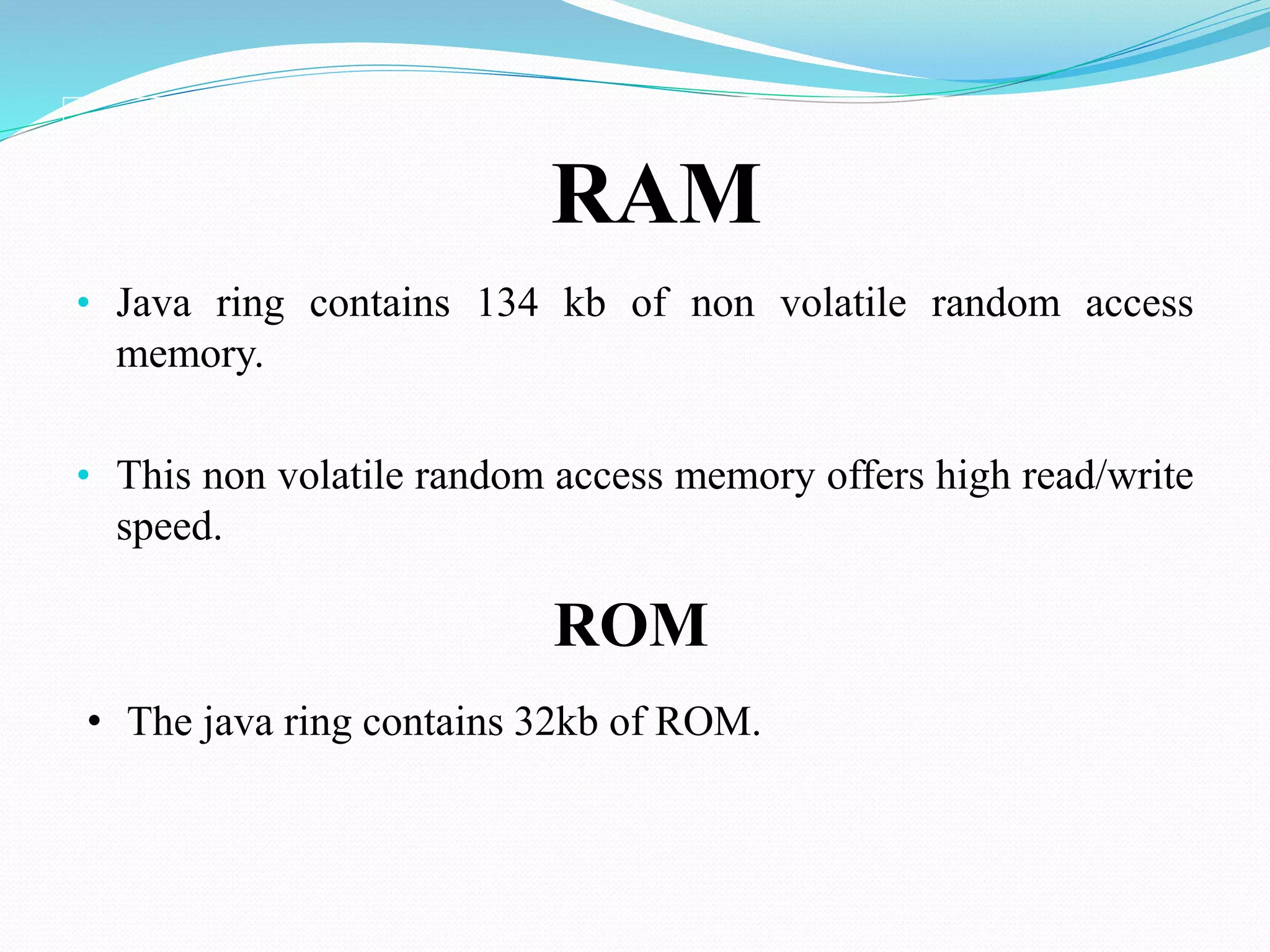 java ring | PPT