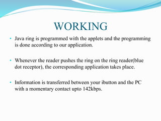 java ring | PPT