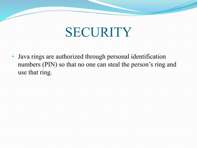 java ring | PPT