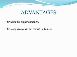 java ring | PPT