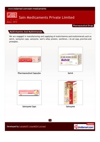 Sain medicaments | PDF