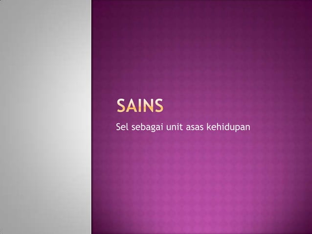 Sains | PPT