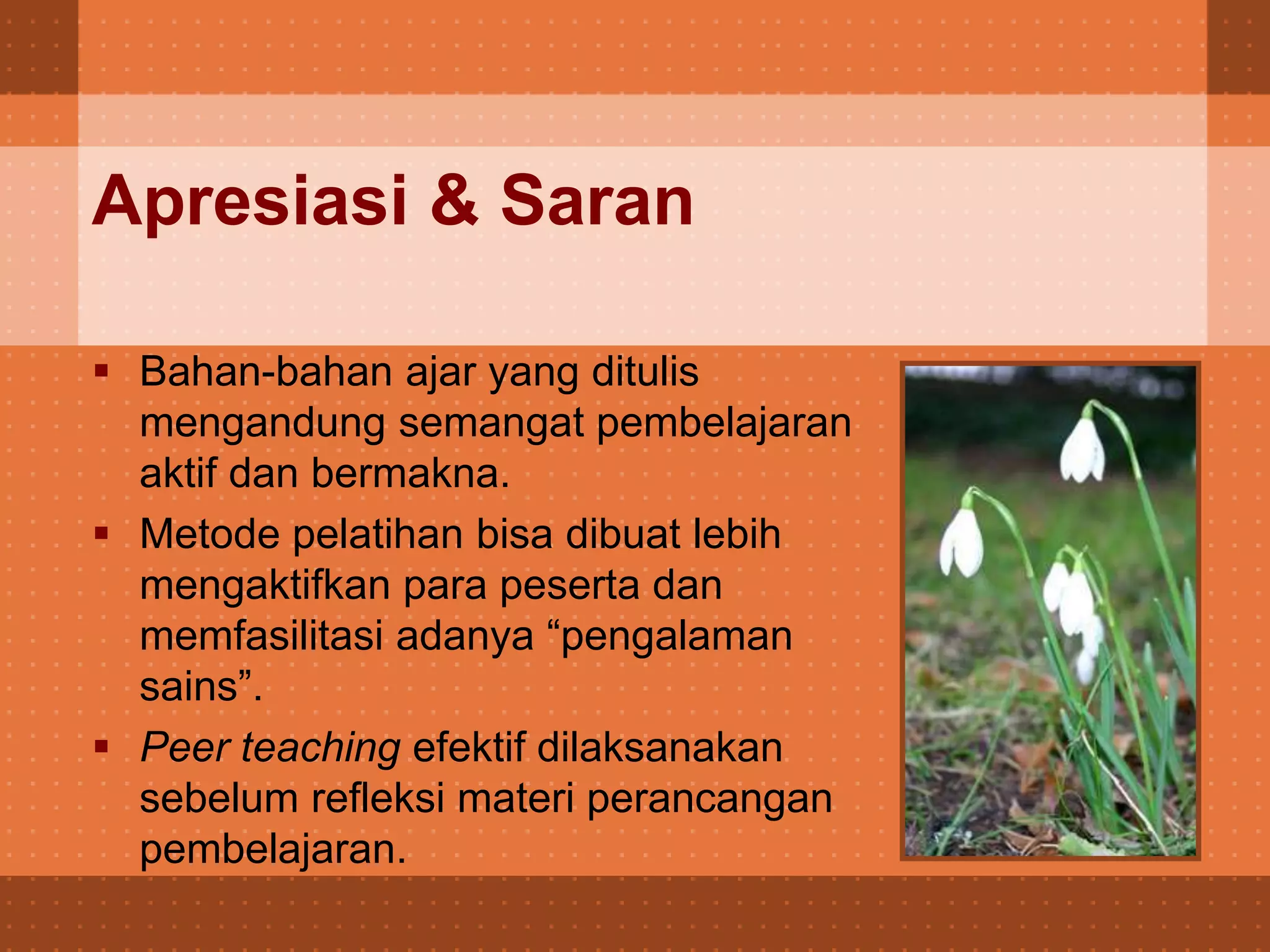 Sains dan anak usia dini | PPTX