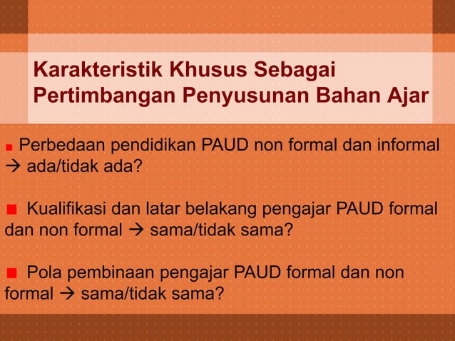 Sains dan anak usia dini | PPTX