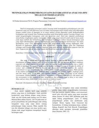 - Sains dan kreativitas | PDF