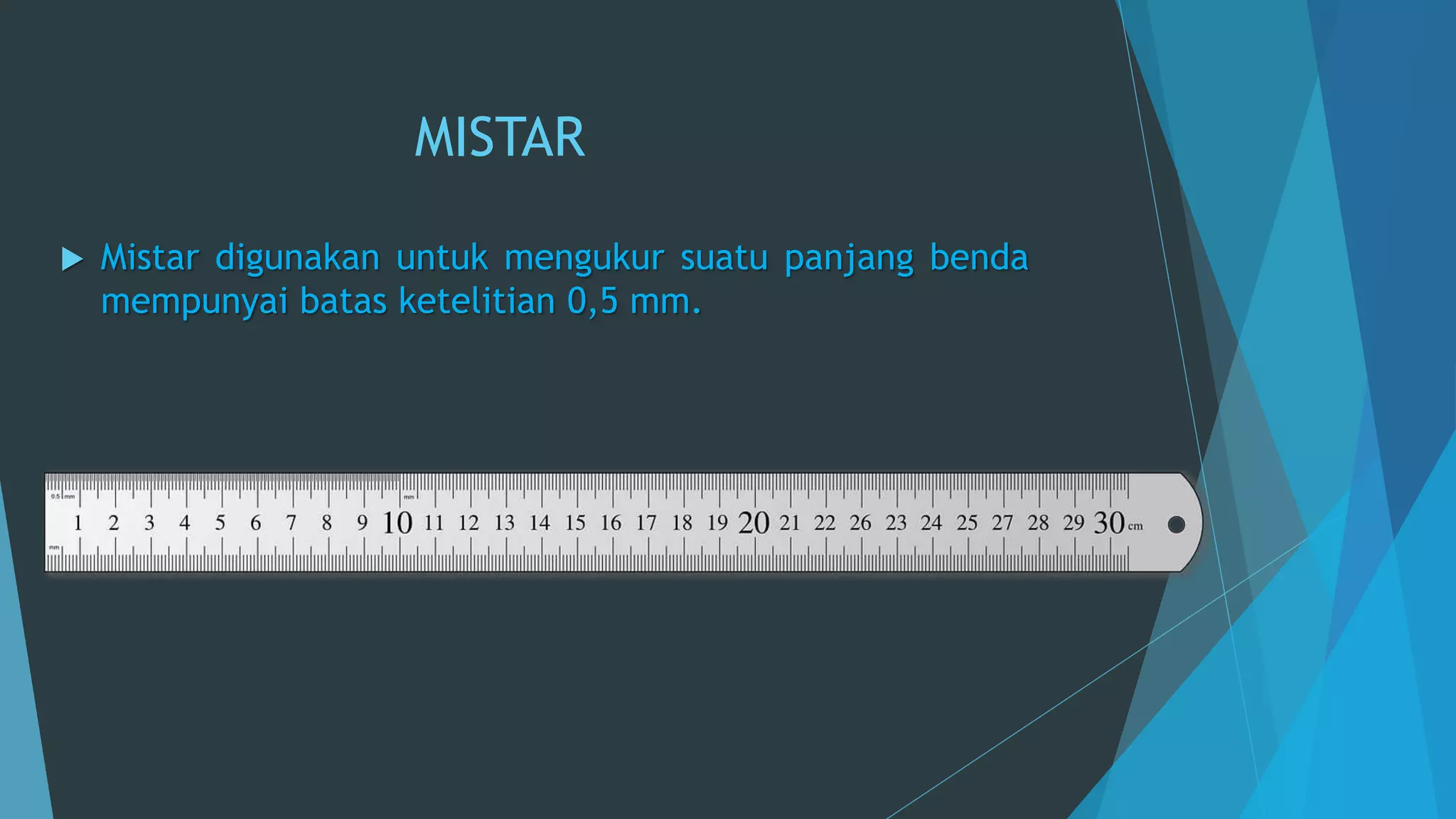 Sains dasar : Besaran, Satuan, Pengukuran dan Alat Ukur | PPTX
