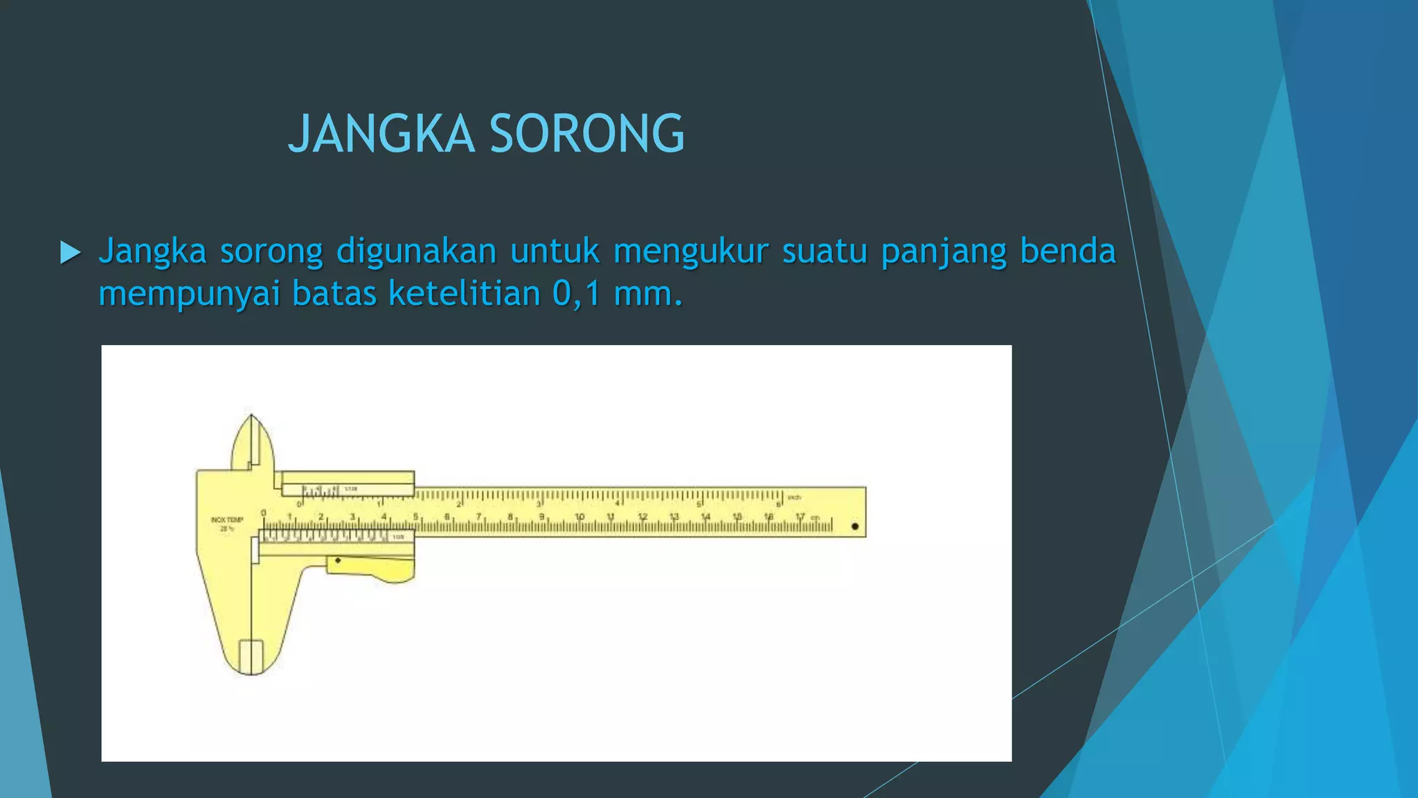 Sains dasar : Besaran, Satuan, Pengukuran dan Alat Ukur | PPTX