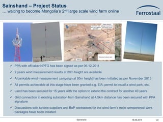 Sainshand german mongolian corp days | PPT
