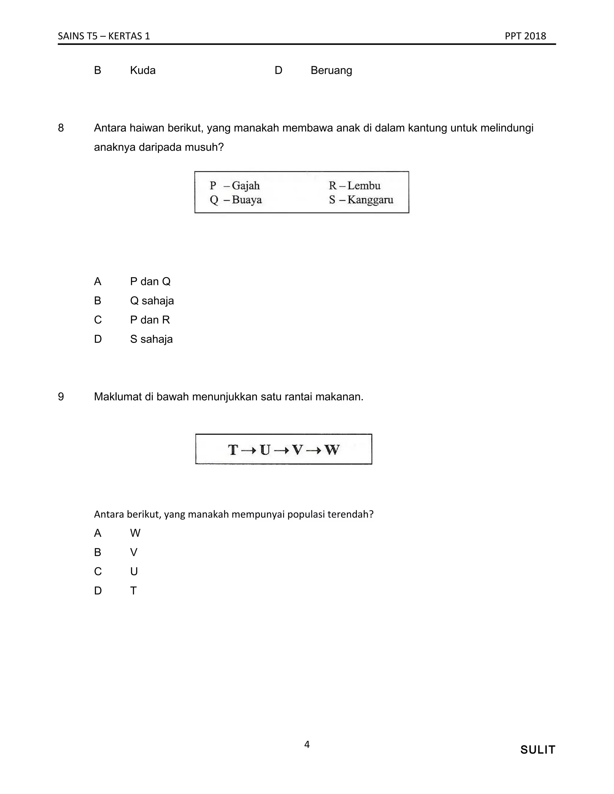 Sains k1 t5 ppt 2018 | DOC