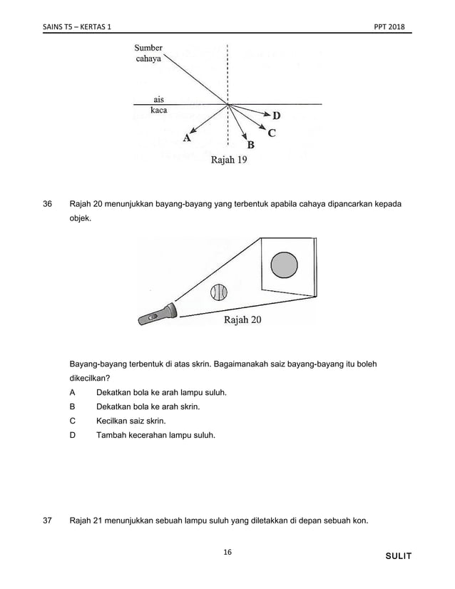 Sains k1 t5 ppt 2018 | DOC