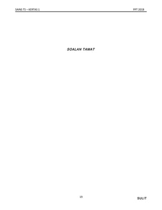 Sains k1 t5 ppt 2018 | DOC