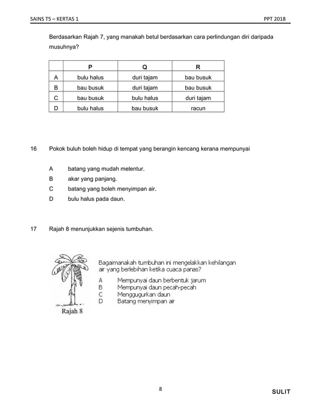 Sains k1 t5 ppt 2018 | DOC