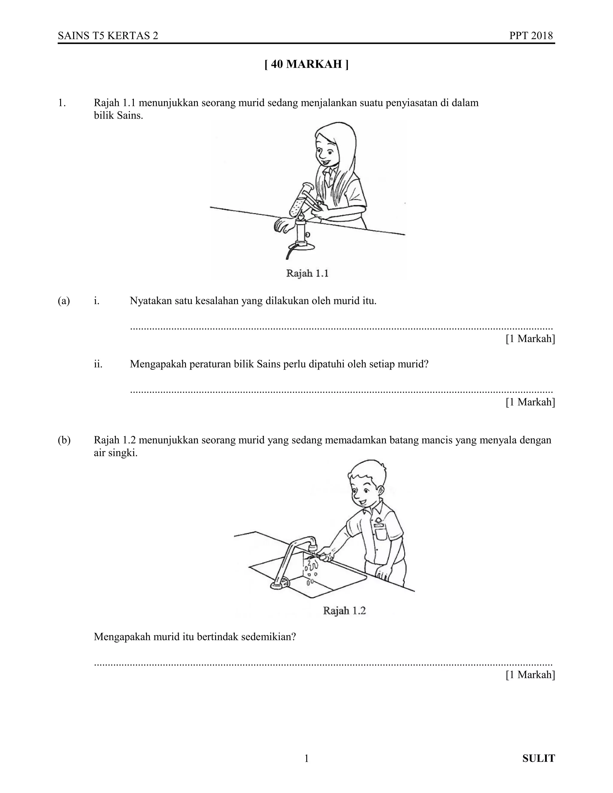 Sains k2 t5 ppt 2018 | DOC