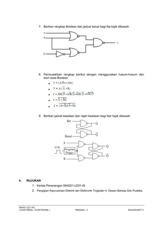SAINS KEJURUTERAAN 4 KERTAS TUGASAN | PDF