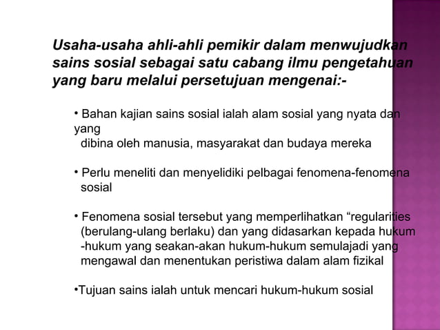 Sains sosial masa_kini | PPT