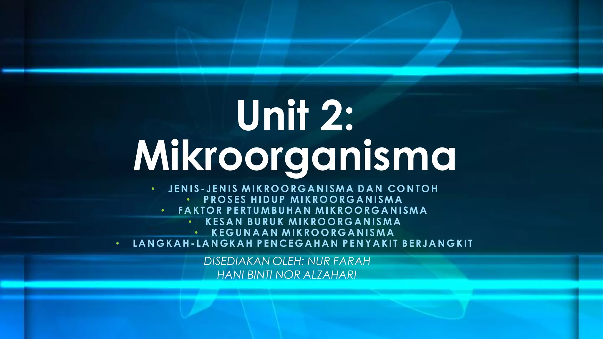Sains Tahun 6: Unit 2 Mikroorganisma | PDF