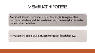 maksud hipotesis dalam sains - Jasmine Burgess