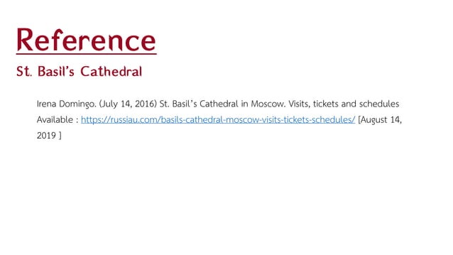 About Saint basil's | PDF