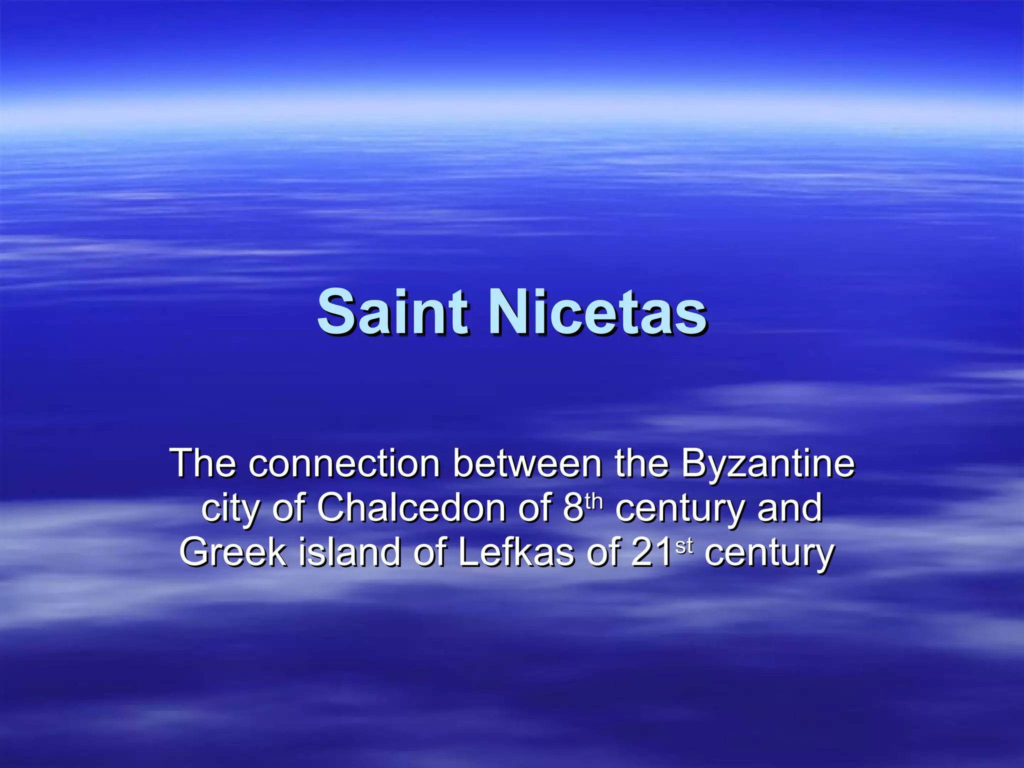 Saint Nicetas | PPT