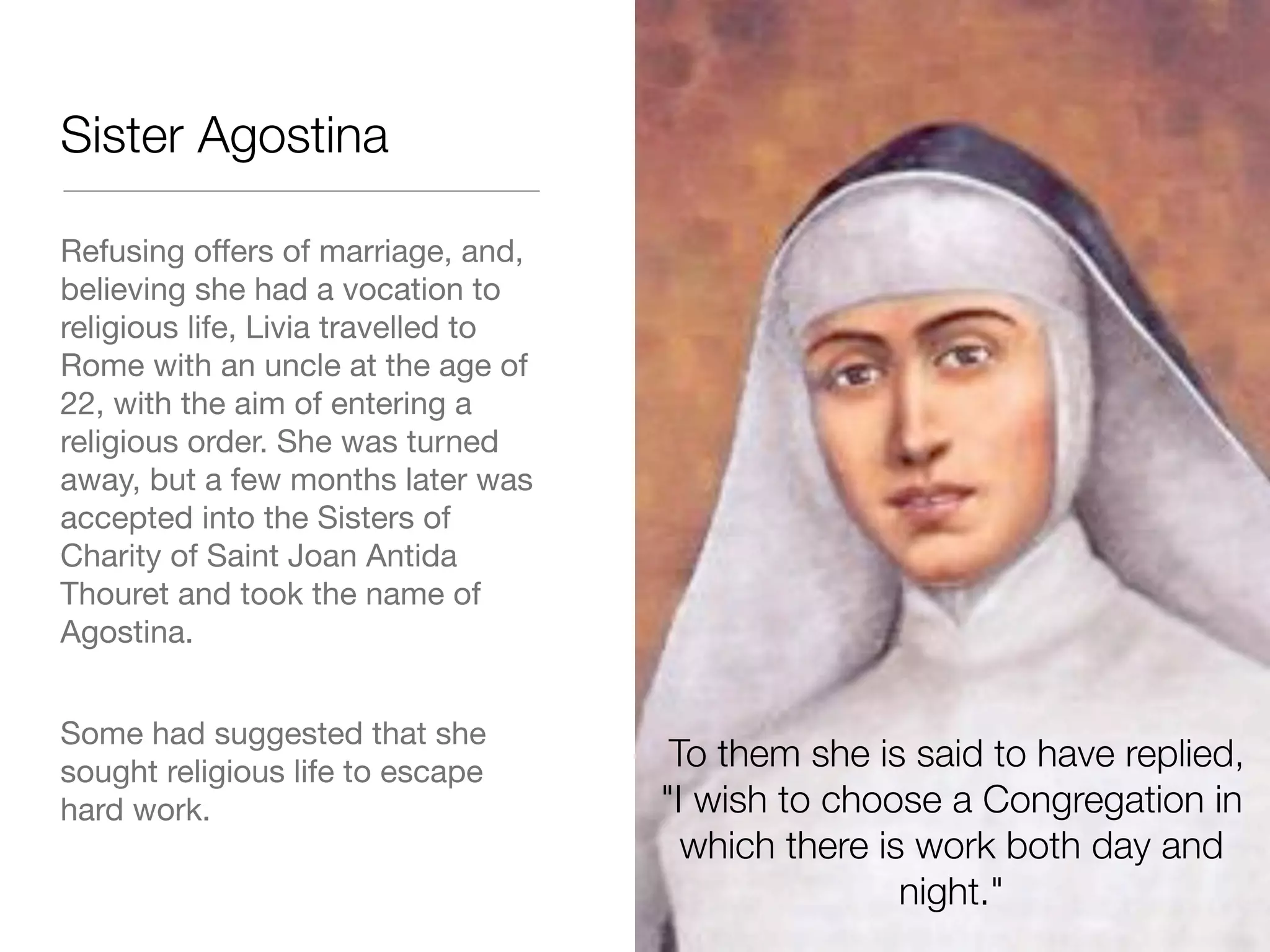 Saint Agostina Pietrantoni | PDF