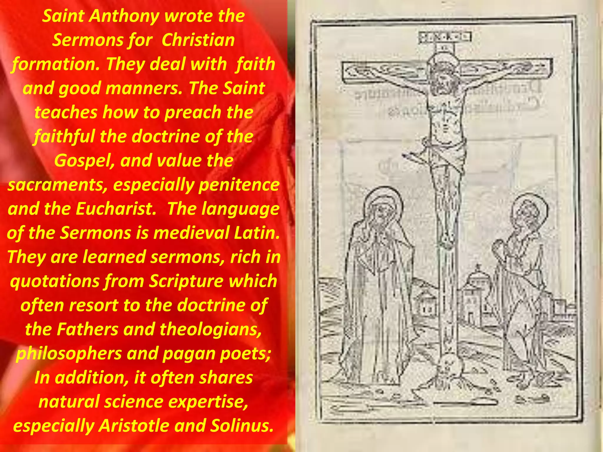 Saint anthony of padua | PPTX