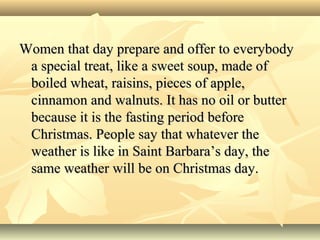 Saint barbara’s christmas tradition | PPT | Christianity | Religion ...
