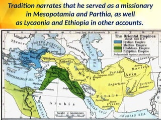 Saint Bartholomew or Nathanael, apostle of Jesus Christ.pptx