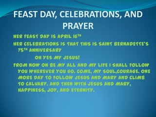 Saint bernadette2 | PPT