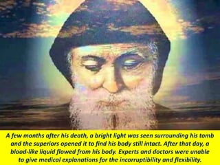 Saint Charbel, Maronite monk and priest from Lebanon.pptx