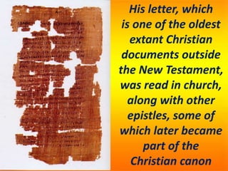 Saint Clement of Rome, pope and martyr.pptx