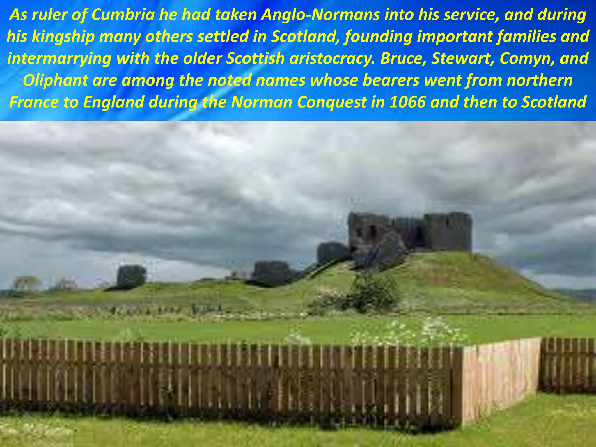 Saint David I, King of Scotland, patron of the arts..pptx