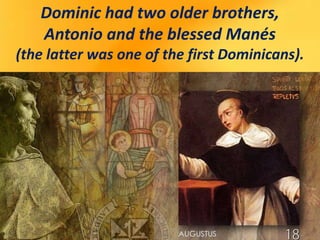 Saint Dominic de Guzmán, founder of the Dominicans.pptx