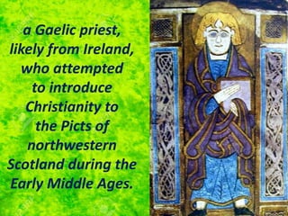 Saint Donnán, Irish monk and martyr.pptx | Christianity | Religion ...