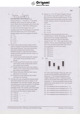 SOAL SBMPTN 2016 TKD SAINTEK KODE 226 | PDF
