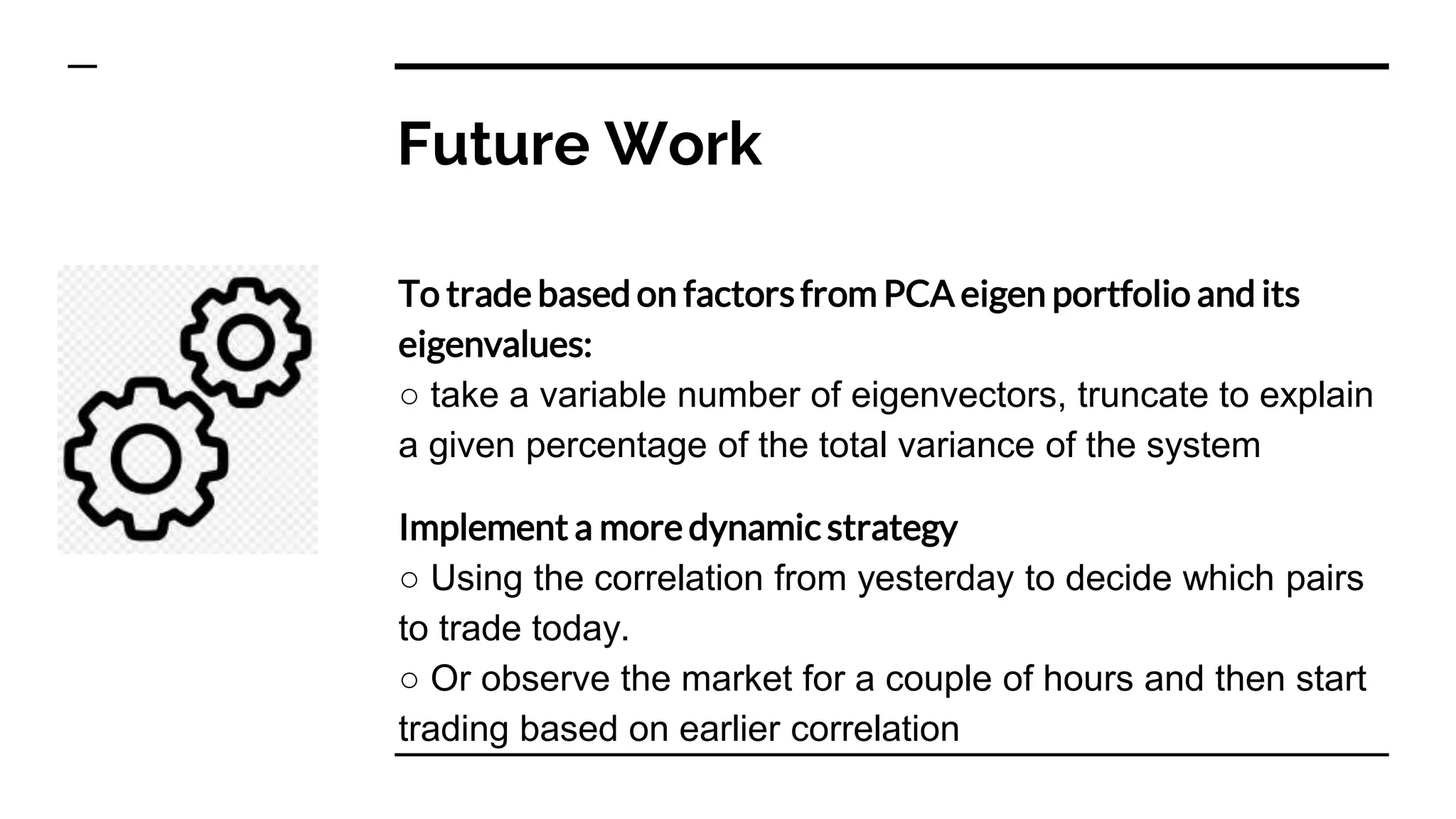 Statistical Arbitrage | PPT