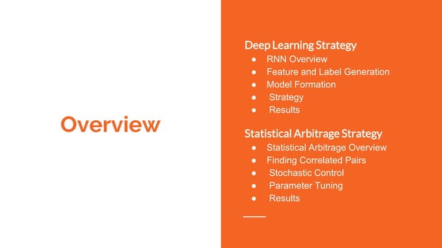 Statistical Arbitrage | PPT