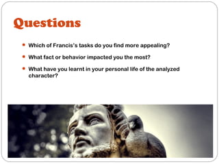 Saint Francis of Assisi: Biography | PPT