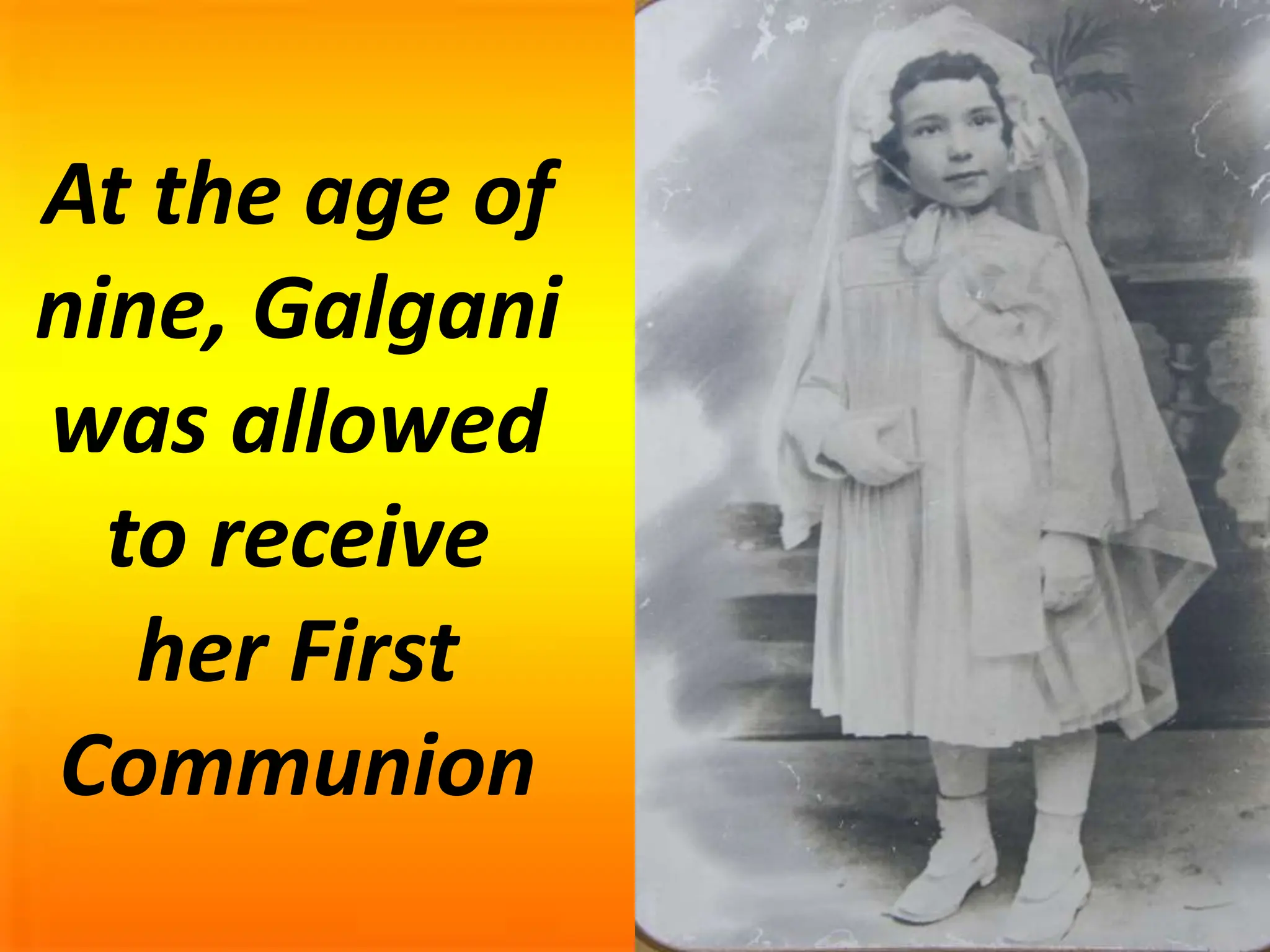 Saint Gemma Galgani, Flower of Lucca, Italian mystic 1887-1903.pptx