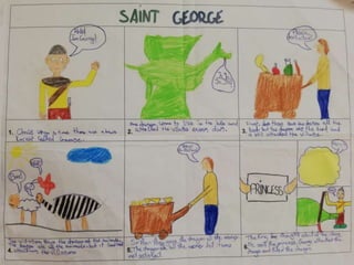 Saint George comic strips | PPTX