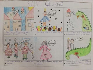 Saint George comic strips | PPTX