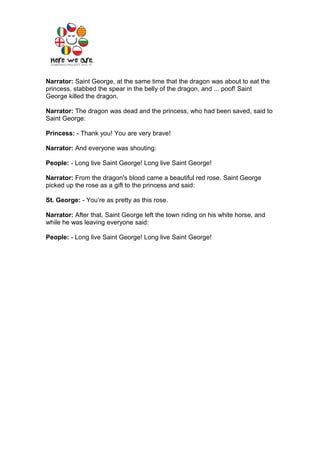 Saint George script | DOC